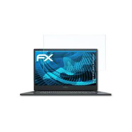 atFoliX Schutzfolie Displayschutz für MSI WS66 Mobile Workstation, (2 Folien), Ultraklar und hartbeschichtet, weiß