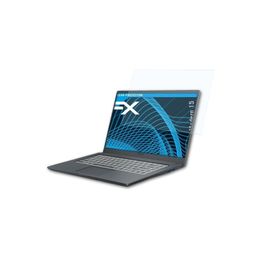 atFoliX Schutzfolie Displayschutz für MSI Modern 15, (2 Folien), Ultraklar und hartbeschichtet, weiß