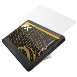 atFoliX Schutzfolie für MSI AP16 Flex, (2 Folien), Entspiegelnd und stoßdämpfend, weiß
