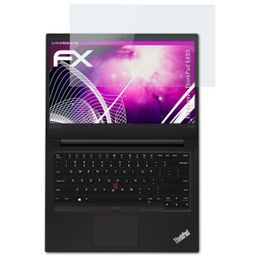 atFoliX Schutzfolie Panzerglasfolie für Lenovo ThinkPad E495, Ultradünn und superhart, weiß