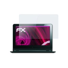 atFoliX Schutzfolie Panzerglasfolie für Lenovo ThinkPad Helix, Ultradünn und superhart, weiß