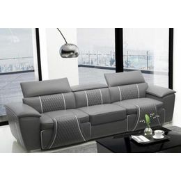 JVmoebel Sofa Multifunktions Couch Relax Sofa Leder Polster Couchen Dreisitzer