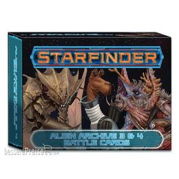 Paizo Publishing PZO7428 - Starfinder Alien Archive 3 & 4 Battle Cards