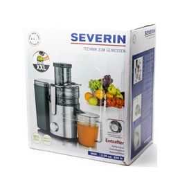 Severin ES 3570 - saftpresser - rustfrit stål/sort