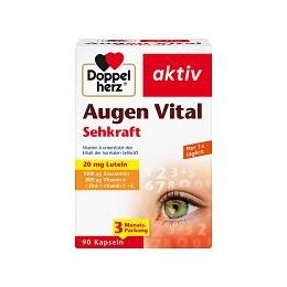 DOPPELHERZ Augen Vital Sehkraft aktiv Kapseln 90 St