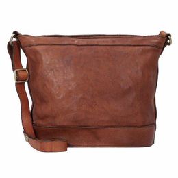 Campomaggi Umhängetasche Leder 23 cm cognac