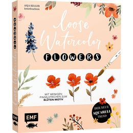 Edition Fischer Buch "Loose Watercolor – Flowers"