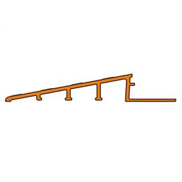 Schlüter-RENO RAMP AE Übergangsprofil Aluminium 6mm günstig