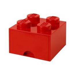 LEGO Brick Drawer 4 rot, Aufbewahrungsbox Typ: Kiste Geeignet für: Spielzeug Material: Polypropylen