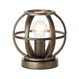 Brilliant Lampe, Basia Tischleuchte schwarz stahl, Metall, 1x A60, E27, 40W,Normallampen (nicht enthalten)