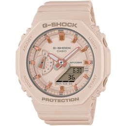 Chronograph Casio G-SHOCK "GMA-S2100-4AER" Armbanduhren beige (natur) Herren Quarzuhren