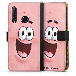 DeinDesign Handyhülle Patrick Star Spongebob Schwammkopf Offizielles Lizenzprodukt, Huawei Honor 20 Lite Hülle Handy Flip Case Wallet Cover, schwarz
