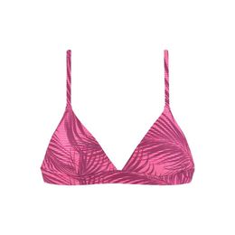 active by Lascana LASCANA ACTIVE Sportbikinitop Damen Größe 70 pink / bordeaux / weiß