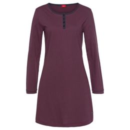 s.Oliver Nachthemd Damen Gr&ouml;&szlig;e XXS/XS bordeaux