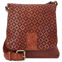 Campomaggi Umhängetasche Leder 32 cm cognac