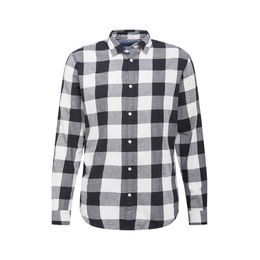 Jack & Jones JACK & JONES Hemd 'Gingham' Herren Größe XS schwarz / weiß