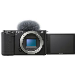 Sony ZV-E10 Systemkamera (24,2 MP, Bluetooth, WLAN (WiFi), Youtube Kamera), schwarz