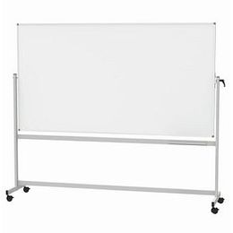 Maul Mobiles Whiteboard Maulstandard 220,0 x 120,0 cm weiß emaillierter Stahl