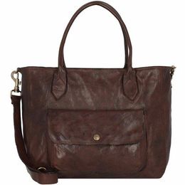 Campomaggi Schultertasche Leder 29 cm moro