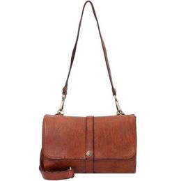 Campomaggi Umhängetasche Leder 24 cm cognac