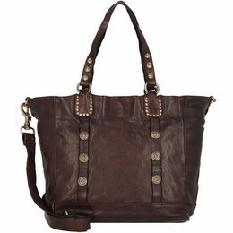 Campomaggi Handtasche Leder 43 cm moro