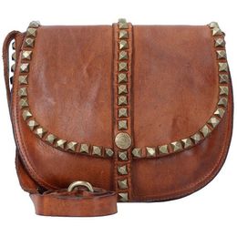 Campomaggi Umhängetasche Leder 20 cm cognac