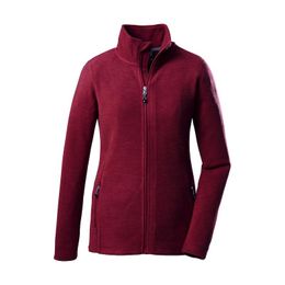Killtec Fleecejacke &raquo;WMN FLC JCKT 8&laquo; rot 44 44 Damen Fleecejacke mit Stehkragen