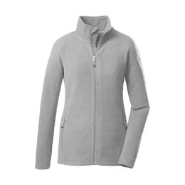 Killtec Fleecejacke &raquo;WMN FLC JCKT 8&laquo; grau 38 38 Damen Fleecejacke mit Stehkragen