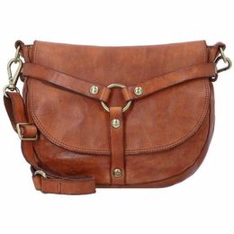 Campomaggi Umhängetasche Leder 25 cm cognac