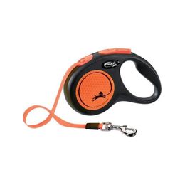 Flexi New Neon S Tape 5 m (black/neon orange)