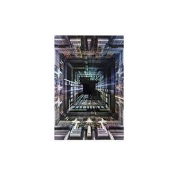 daslagerhaus living Alu-Dibond-Druck Glasbild Science Fiction 120*180 cm