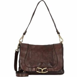 Campomaggi Schultertasche Leder 27 cm moro