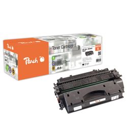 Peach HP 05 XBK Toner XL bk ersetzt HP No. 05X BK, CE505X XL f&uuml;r z.B. HP LaserJet P 2055 DN, HP LaserJet P 2050, HP LaserJet P 2053 D (wiederaufbereitet)