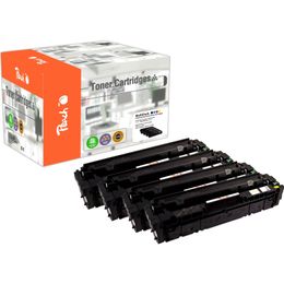 Peach Peach H046H 4 Toner XL (bk, c/m/y) ersetzt Canon CRG-046H, 1254C002, 1253C002, 1252C002, 1251C002 f&uuml;r z.B. Canon ISensys LBP -650 (wiederaufbereitet)