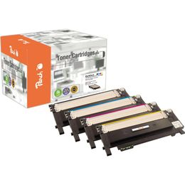 Peach S404 4 Toner (bk, c/m/y) ersetzt Samsung CLT-P404C, SU365A f&uuml;r z.B. Samsung Xpress C 480 W, Samsung Xpress C 480 FW, Samsung Xpress C 430 (wiederaufbereitet)