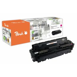 Peach HP 410 AM Toner ma ersetzt HP No. 410A M, CF413A f&uuml;r z.B. HP Color LaserJet Pro MFP M 477 fdw, HP Color LaserJet Pro MFP M 477 fnw (wiederaufbereitet)