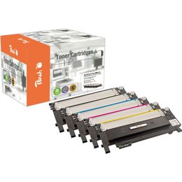 Peach S406 5 Toner (2*bk, c/m/y) ersetzt Samsung CLT-P406C/ELS, SU375A f&uuml;r z.B. Samsung SLC 460 W, Samsung CLP -360, Samsung CLP -360 N (wiederaufbereitet)