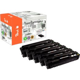 Peach HP 046 H 5 Toner XL (2*bk, c/m/y) ersetzt Canon CRG-046H, 1254C002*2, 1253C002, 1252C002, 1251C002 f&uuml;r z.B. Canon ISensys LBP -650 (wiederaufbereitet)