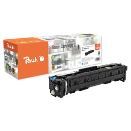 Peach HP 207 X Toner XL cy ersetzt HP No. 207X, W2211X f&uuml;r z.B. HP Color LaserJet Pro MFP M 282 nw, HP Color LaserJet Pro MFP M 283 fdw (wiederaufbereitet)
