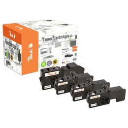 Peach K5230 4 Toner (bk, c/m/y) ersetzt Kyocera TK-5230 f&uuml;r z.B. Kyocera ECOSYS M 5521 cdn, Kyocera ECOSYS M 5521 cdw, Kyocera ECOSYS P 5021