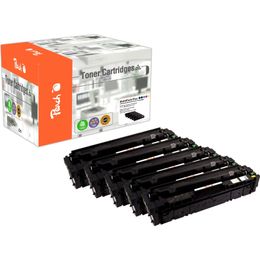 Peach HP 046 5 Toner (2*bk, c/m/y) ersetzt Canon CRG-046, 1250C002*2, 1249C002, 1248C002, 1247C002 f&uuml;r z.B. Canon ISensys LBP -650 (wiederaufbereitet)