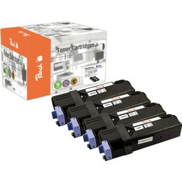 Peach E2900 4 Toner (bk, c/m/y) ersetzt Epson S050627-30, C13S050627-30 f&uuml;r z.B. Epson Aculaser C 2900 DN, Epson Aculaser C 2900 N (wiederaufbereitet)