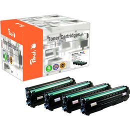 Peach S503 4 Toner (bk, c/m/y) ersetzt Samsung CLT-503L f&uuml;r z.B. Samsung ProXpress C 3000, Samsung ProXpress C 3010 ND (wiederaufbereitet)