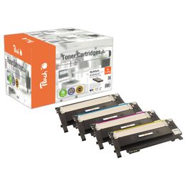 Peach HP 117 A 4 Toner (bk, c/m/y) ersetzt HP No. 117A, W2070A, W2071A, W2072A, W2073A f&uuml;r z.B. HP Color Laser MFP 178 nw, HP Color Laser 150 a (wiederaufbereitet)
