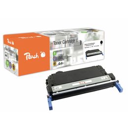 Peach HP 501 ABK Toner bk ersetzt HP No. 501A BK, Q6470A für z.B. HP Color LaserJet 3600, HP Color LaserJet 3600 DN, HP Color LaserJet 3600 N (wiederaufbereitet)