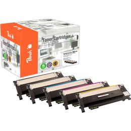 Peach S404 5 Toner (2*bk, c/m/y) ersetzt Samsung CLT-P404C, SU365A f&uuml;r z.B. Samsung Xpress C 480 W, Samsung Xpress C 480 FW (wiederaufbereitet)