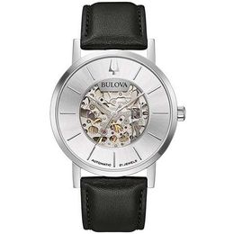 Mechanische Uhr Bulova "96A279" Armbanduhren schwarz Herren Mechanische Uhren
