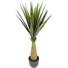 Künstliche Zimmerpflanze Yucca, I.GE.A., Höhe 105 cm, grün