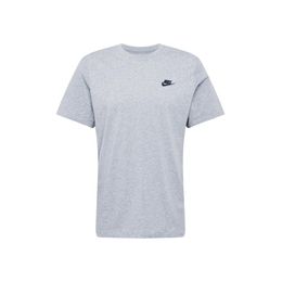 Nike Sportswear T-Shirt 'Club' Herren Größe 4XL navy / graumeliert