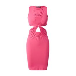 Nasty Gal Kleid Damen Größe 38 altrosa Winterkleid